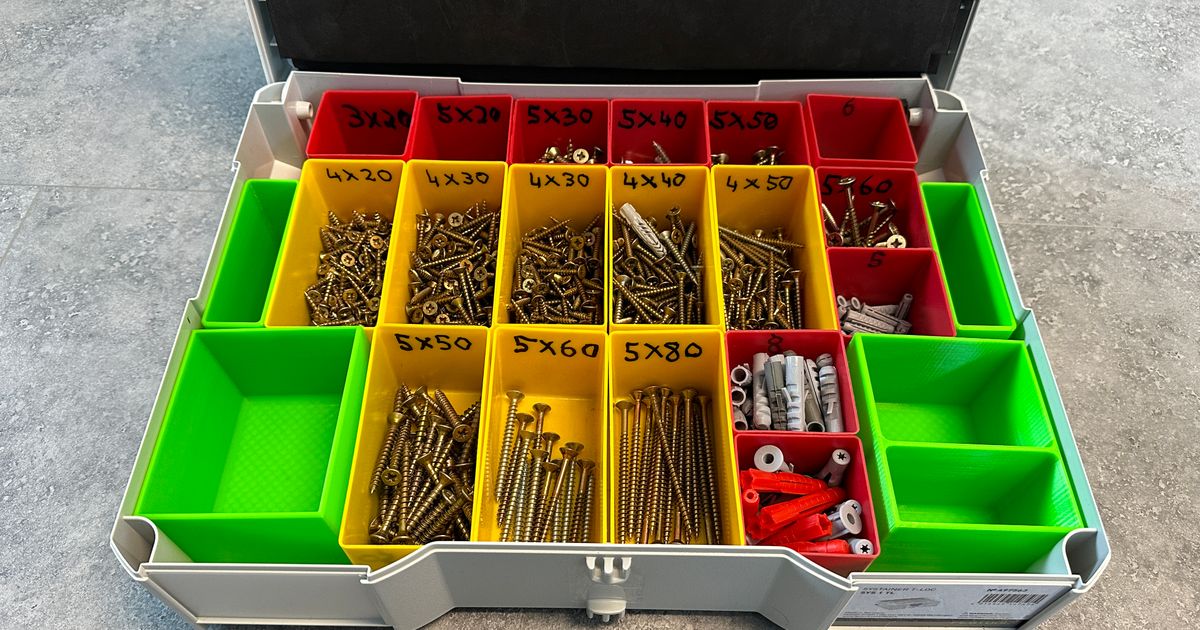 FESTOOL Systainer Inserts for SYS 1 (the green ones...) by ...