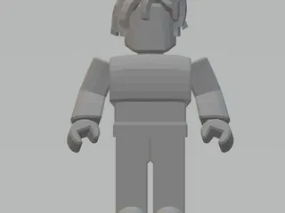 Roblox bacon hair character by Mal | Download free STL model ...