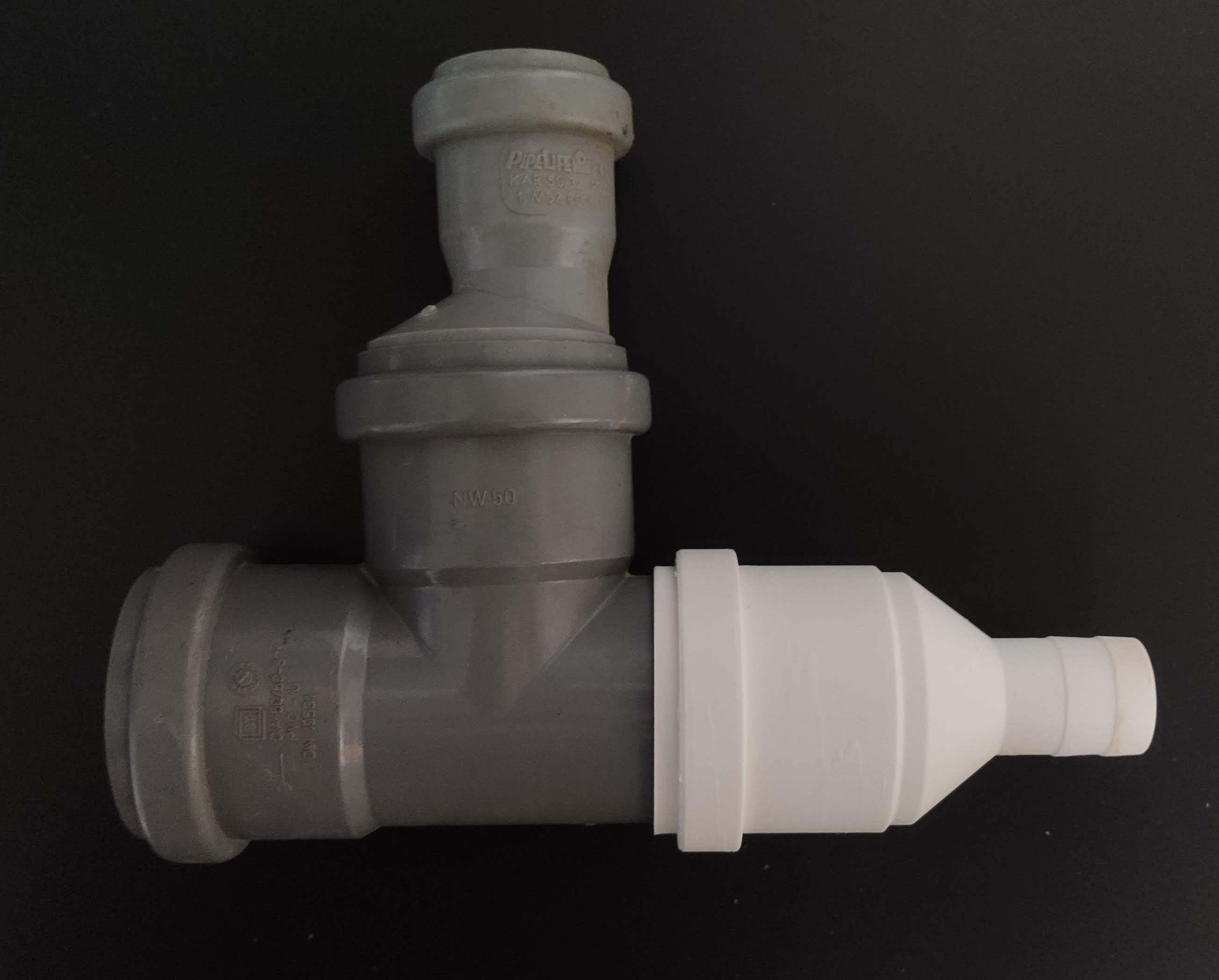 DN50 to 24mm hose adapter by Pepe | Download free STL model ...