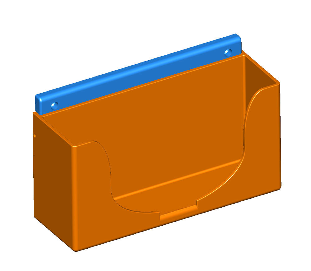 Clorox Wipes Holder - Wall Mount - With STEP file by MyStoopidStuff ...