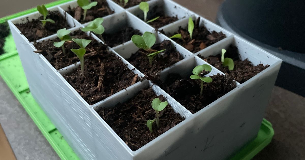 Sapling Grower by TripleB | Download free STL model | Printables.com