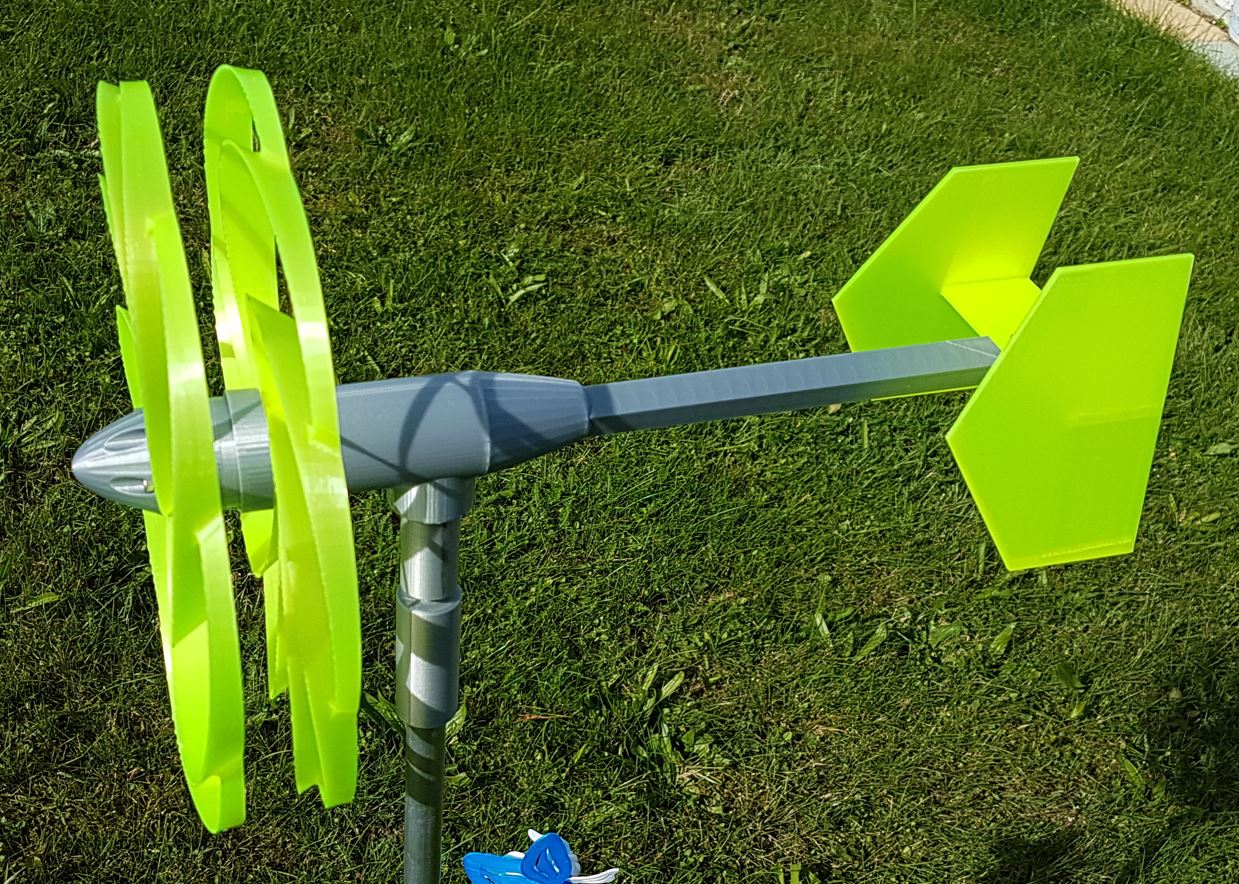 Illusion Windturbine TIE F. Tail Fin by Stuart800 | Download free STL ...