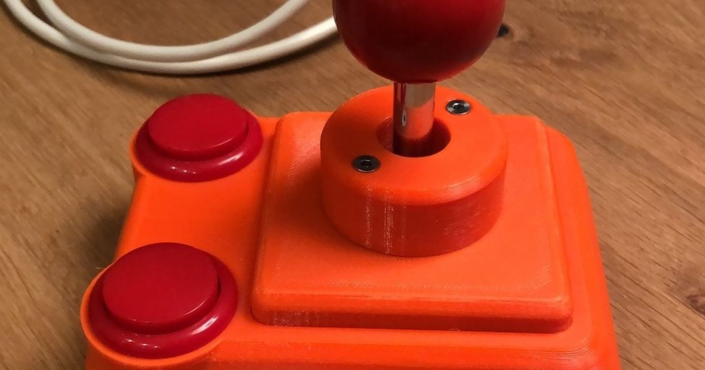 Joystick Competition Pro Clone by Sandmännchen | Download free STL ...