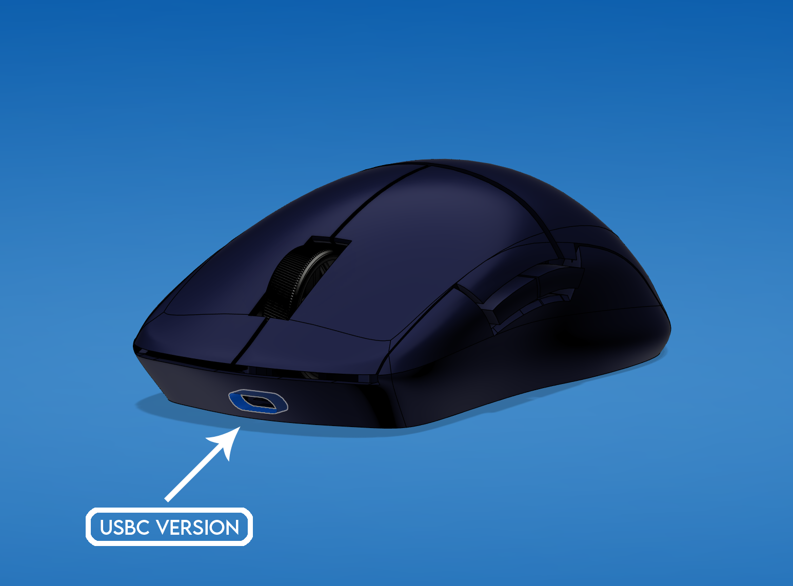 ZS-VM, Razer Viper Mini Inspired 3D Printed Symmetric Wireless Mouse ...