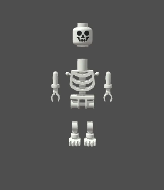LEGO Skeleton (All piece) by dokxtr | Download free STL model ...