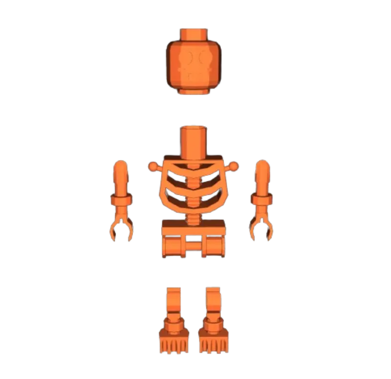 LEGO Skeleton (All piece) by dokxtr | Download free STL model ...