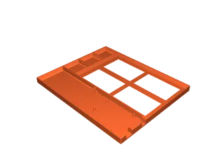 Base para protoboard y Arduino UNO o Arduino MEGA by Pezrosso | Download free STL model ...