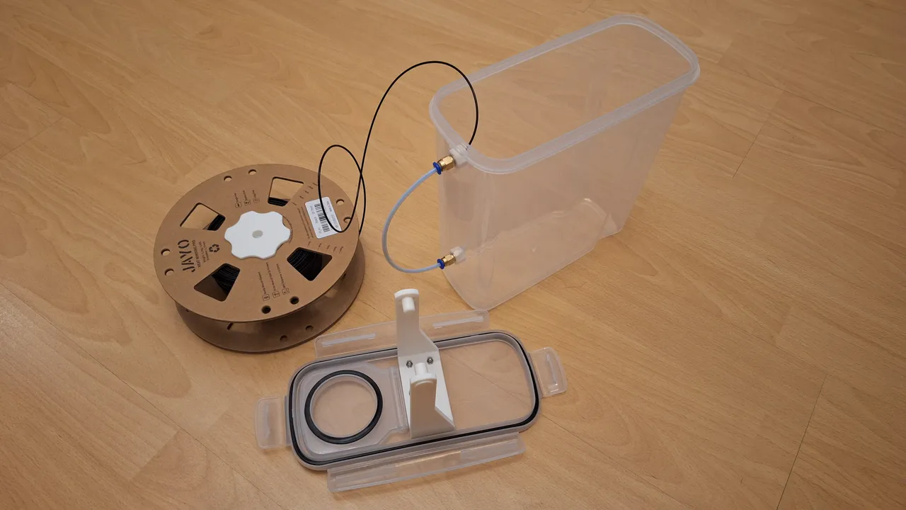 Filament Drybox [alternative mounting] by DsK_Printing | Download free ...