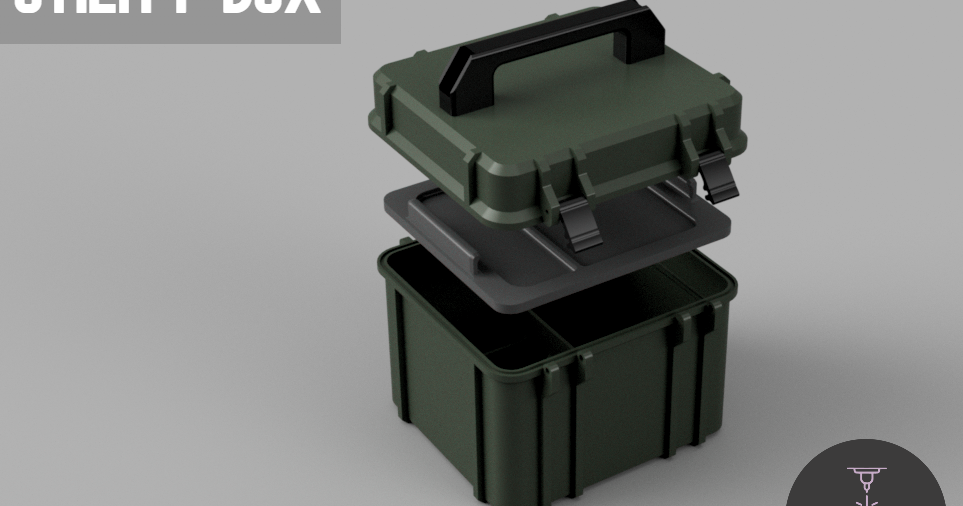 Utility Box by Vixvvo3D | Download free STL model | Printables.com