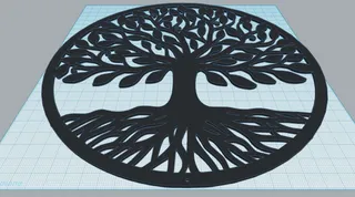 Enso Tree of Life 2d Wall Art Sculpture by Lucullust | Download free ...