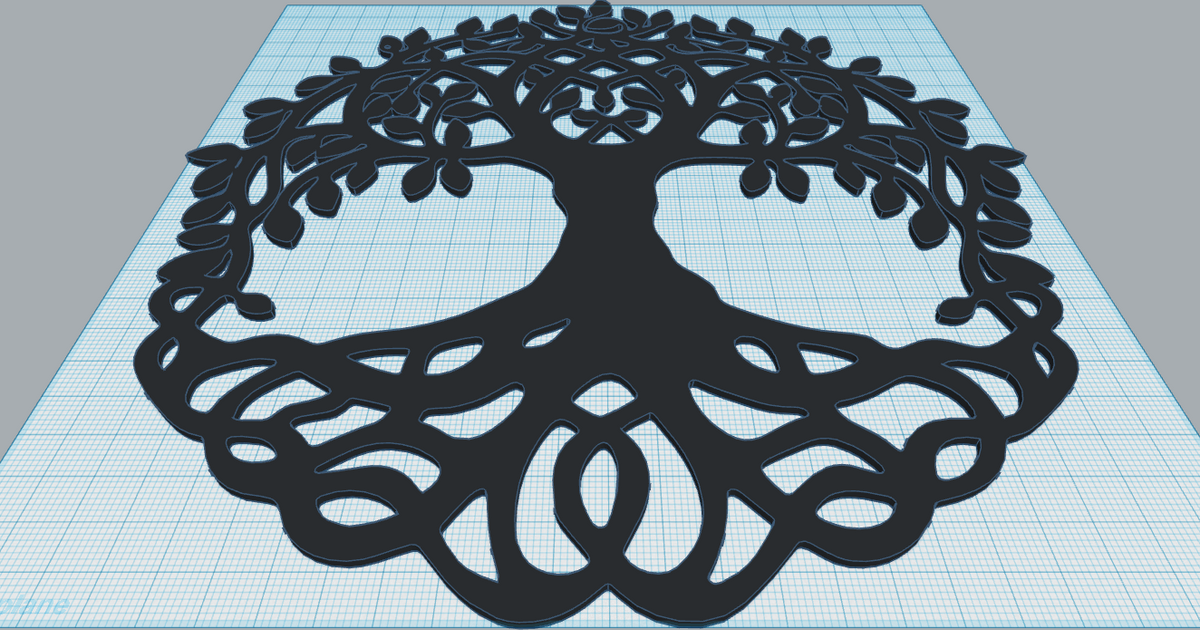 Tree Of Life Wall Art 5 by Peter Ennist | Download free STL model | Printables.com
