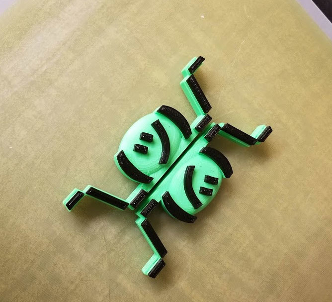 Shruggie McShrugFace (Shrugman) Desk Thing (SPLIT) with STEP File by ...