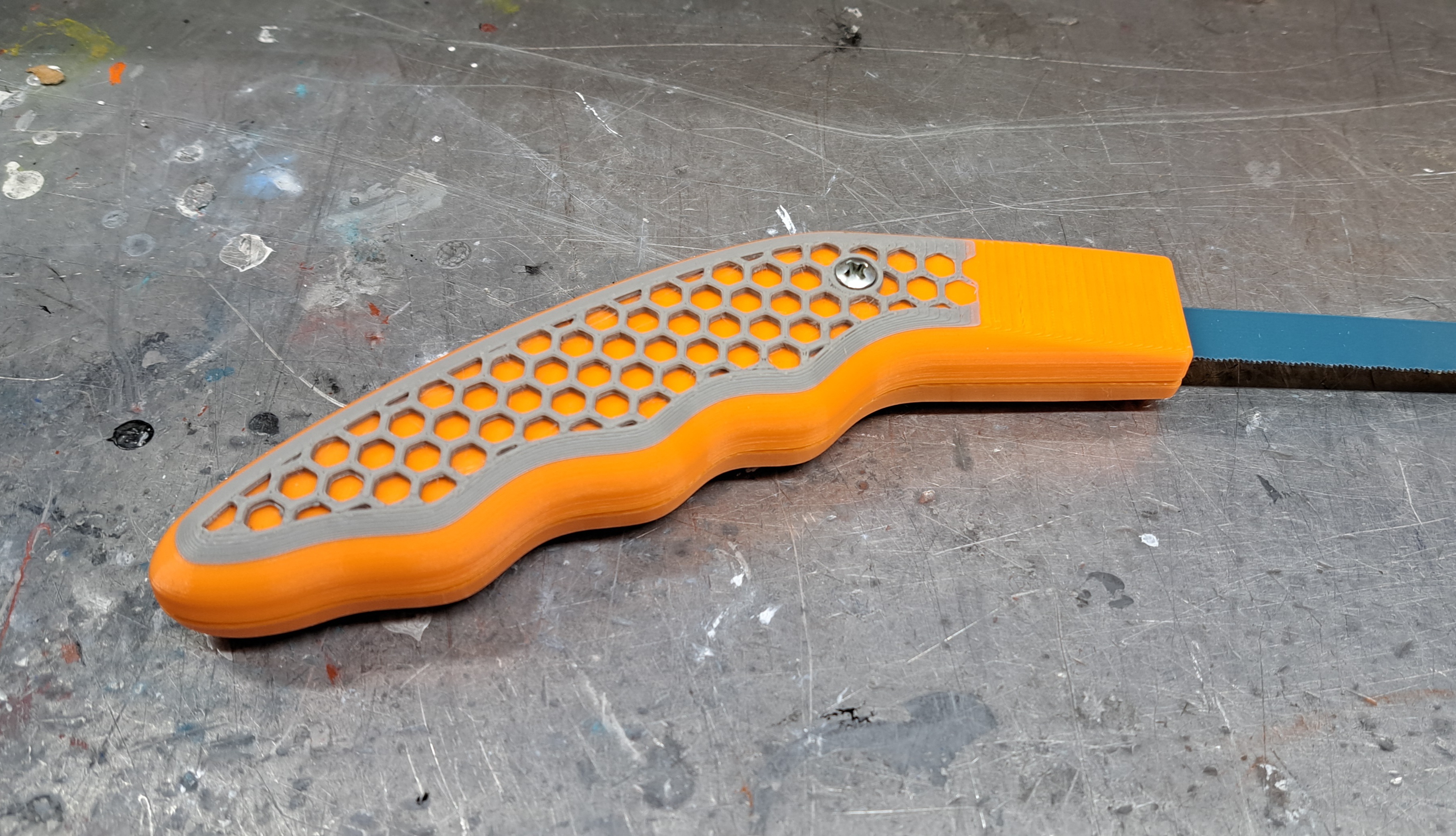 Hacksaw Blade Handle by SD-3D | Download free STL model | Printables.com