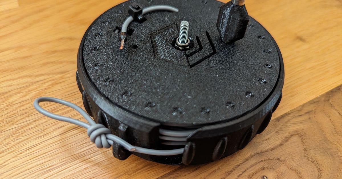 Parametric wire antenna winch by OK1HRA | Download free STL model ...