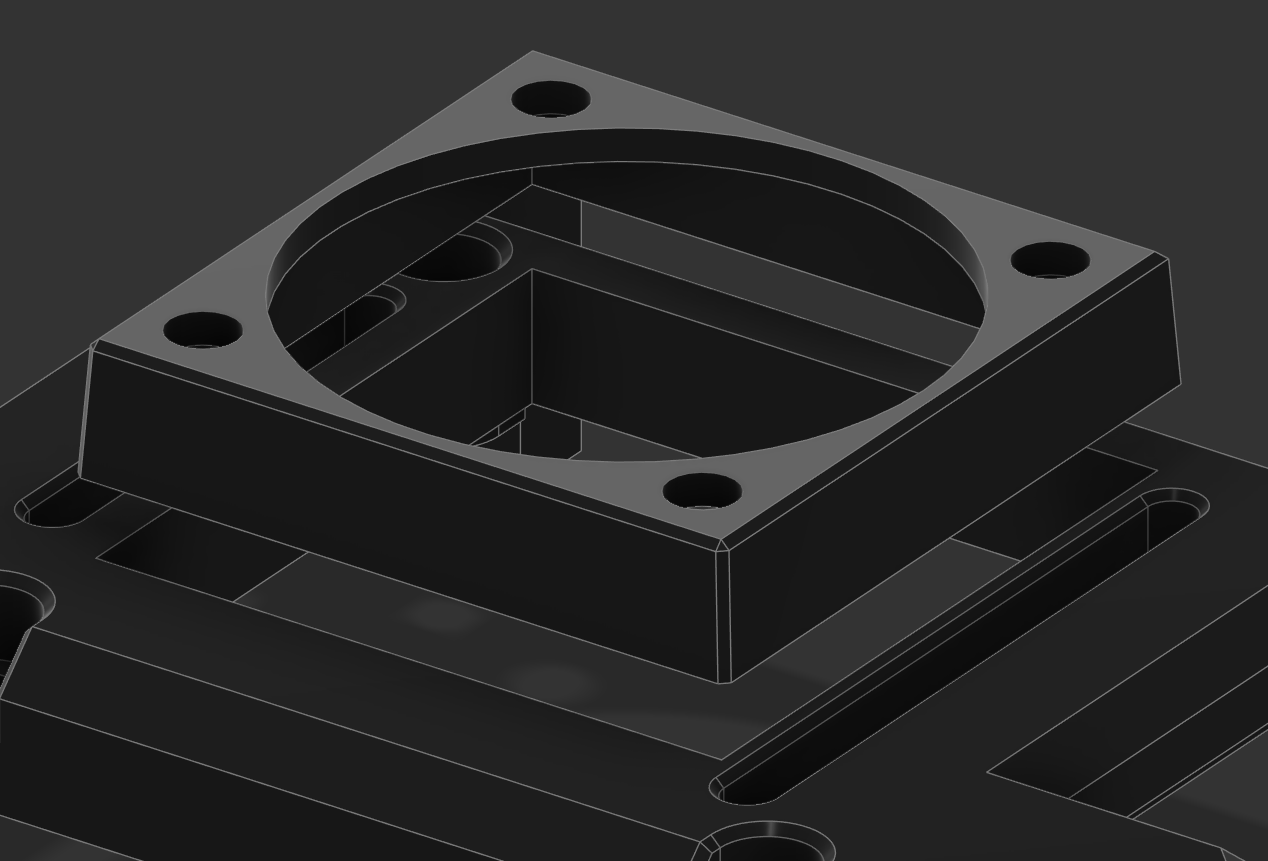 Squirrelbrain's Pi 3 Housing, thread insterts 40x40 20 fan by calle02 ...
