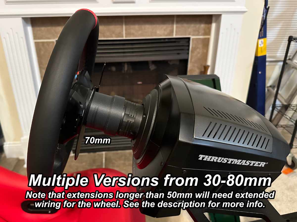 Thrustmaster Reinforced Wheel Hub Extension par SomeDude | Téléchargez ...