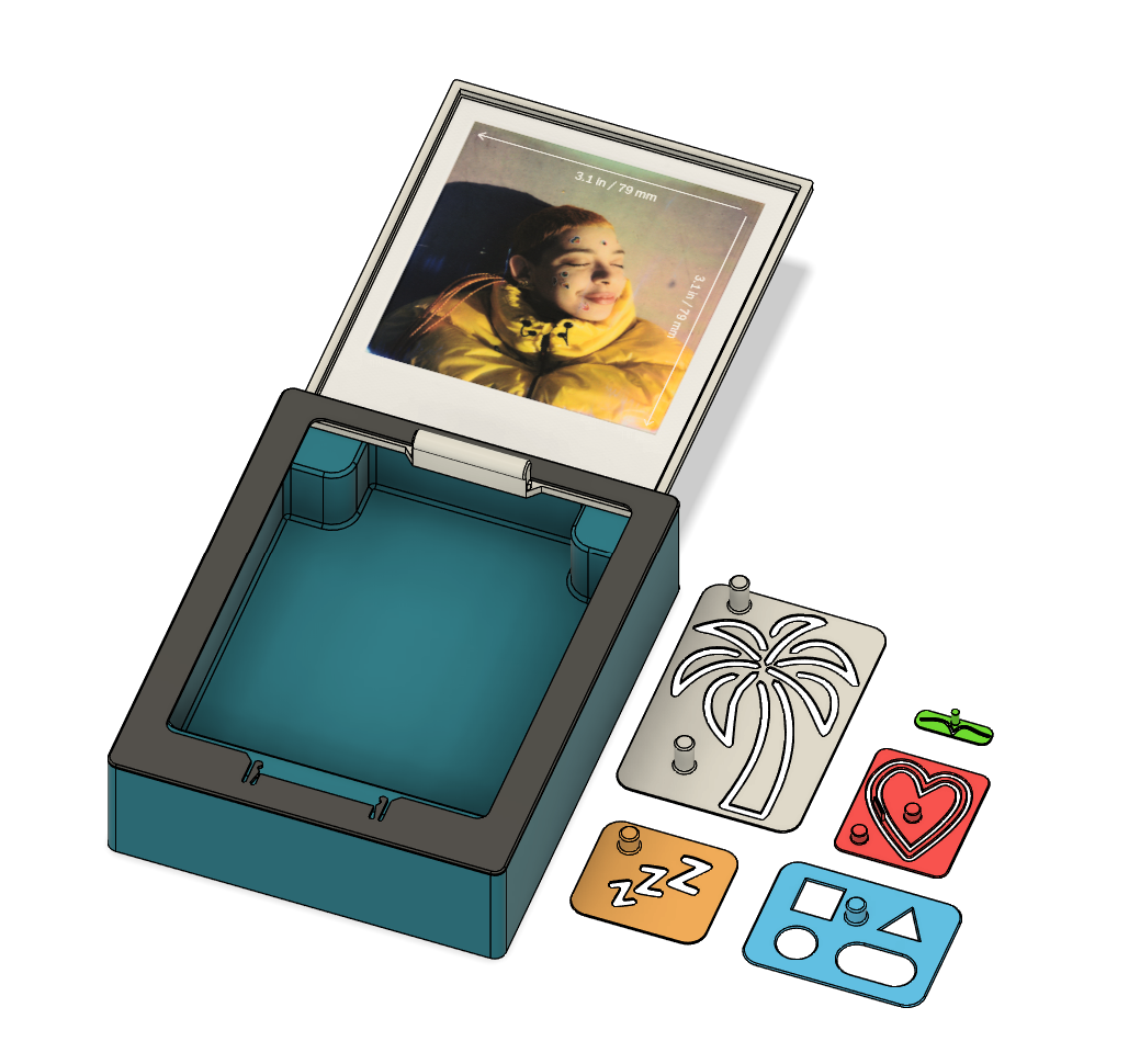 Photo DecorBox for Polaroid by RaVeN | Download free STL model ...