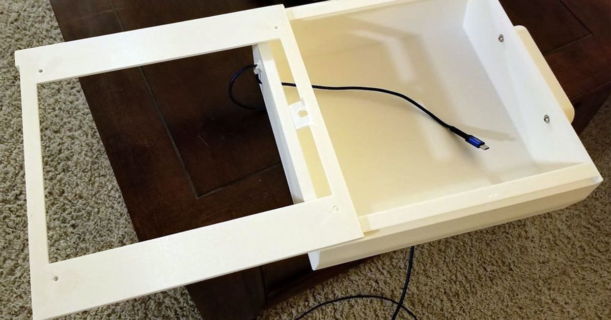 Undermount Desk Drawer for CR10 Size Printer (With STEP File) by ...