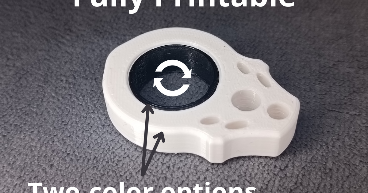 Fully Printable Keychain Spinner von Ts3D | Kostenloses STL-Modell ...