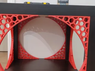 Hexagonal bracket by Cyclone | Download free STL model | Printables.com