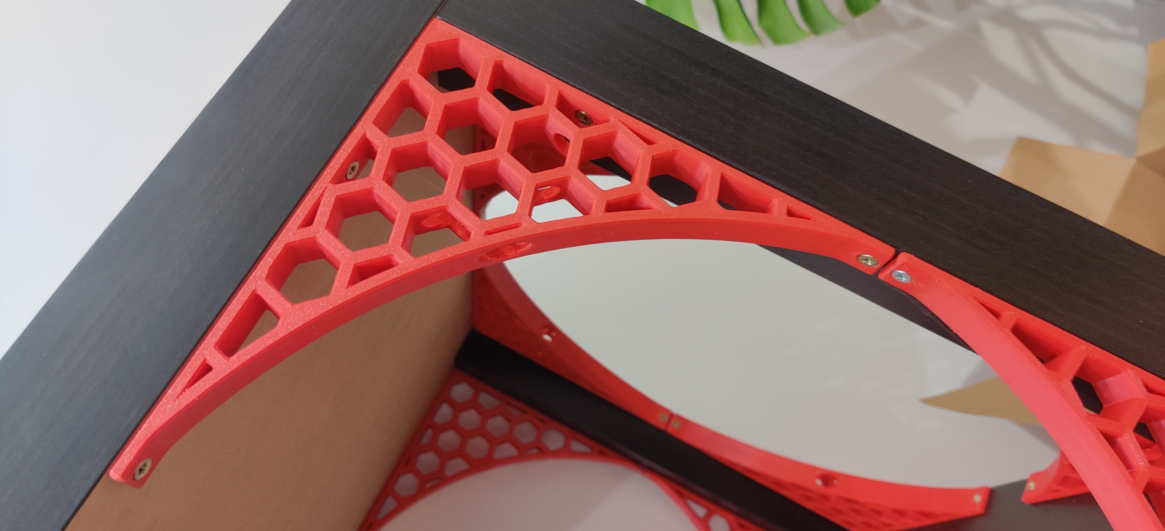 Hexagonal bracket by Cyclone | Download free STL model | Printables.com