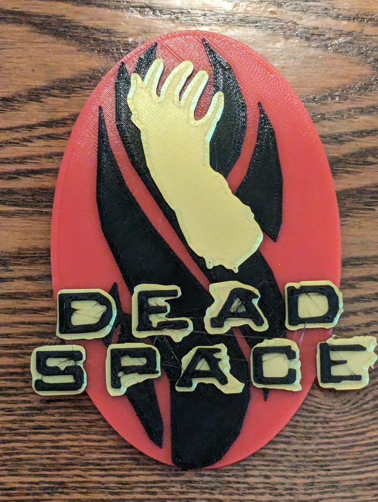 Dead Space Logo Magnet by Bliss_Engineering | Download free STL model ...