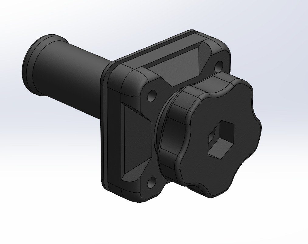 Creality Ender 6 Spool Holder by Klemhax | Download free STL model ...
