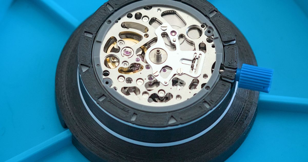 NH3* / NH7* / 4R3* watch movement support V2 by Boluge | Download free ...