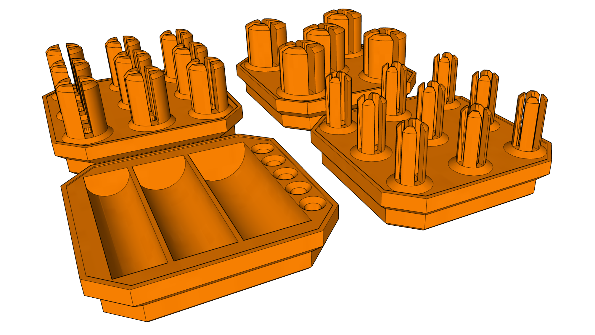 MultiBoard/MultiGrid Bin Insert Sanding Drum Storage by Dominick ...