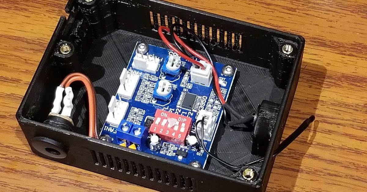 Case for 12V PWM Fan Temperature Control Speed Controller (With STEP ...