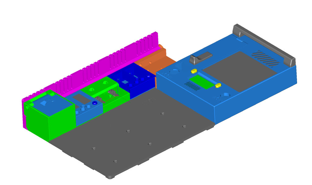 Modular Breadboard Kit V2 - small box module with lid (with STEP file ...
