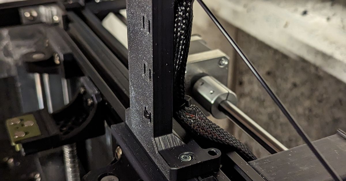 Fixed Cable Anchor for P1P Printable Cable Chain by AWarchol | Download ...