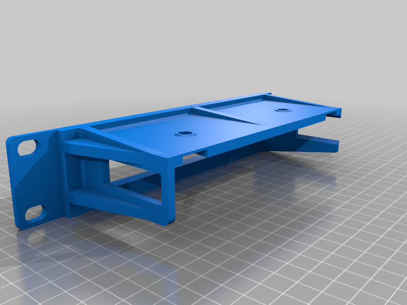Modular 1U Relay Rack Mount for TP-Link TL-SG108 or Netgear GS308 8 ...