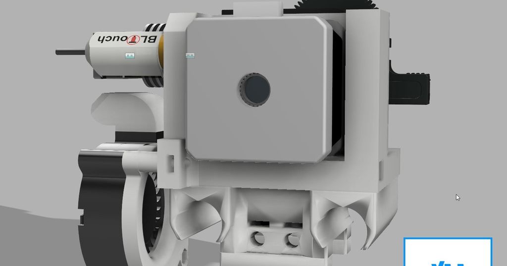 Hypercube Evolution E3D V6 with Titan Direct & BL Touch Mount by Roland ...