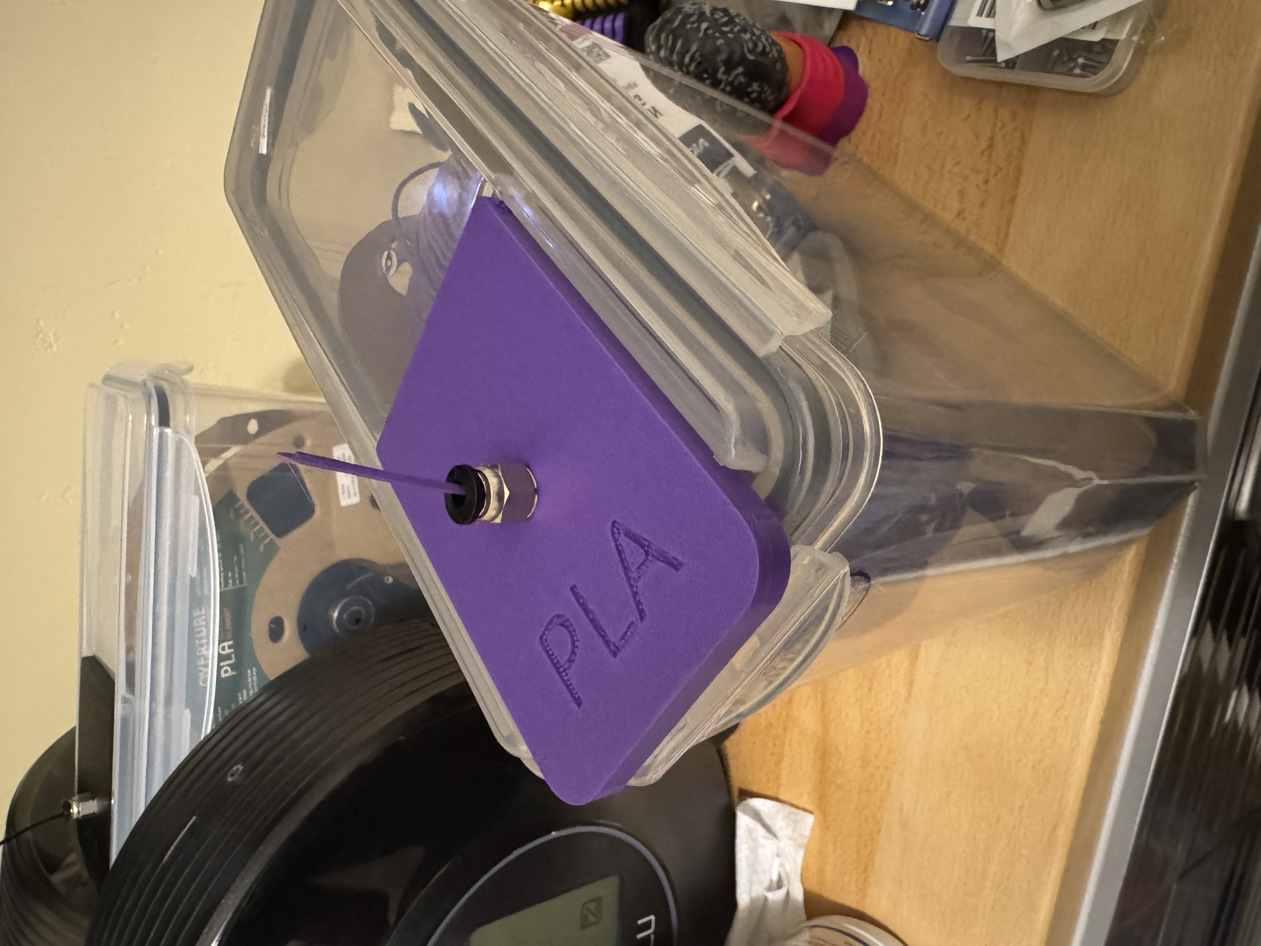 Plastic House Lid with PEFE Quick Connect Threads by Harrison Kenning ...