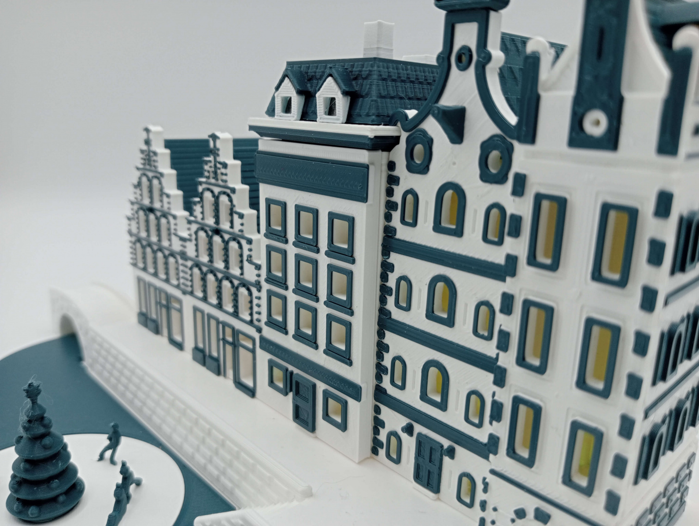 Delft Blue Houses - Netherlands by MiniWorld3D | Printables Store