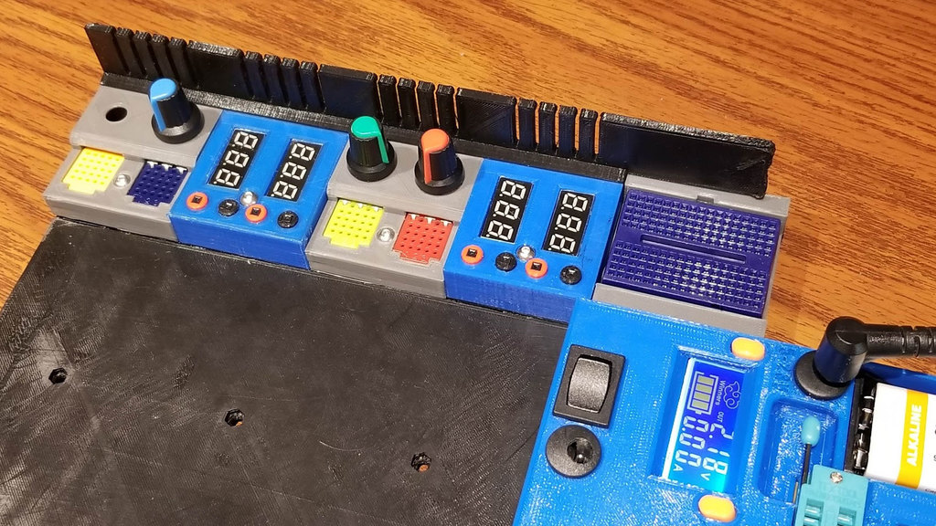 Modular Breadboard Kit V2 - small modules only (with STEP files) by ...