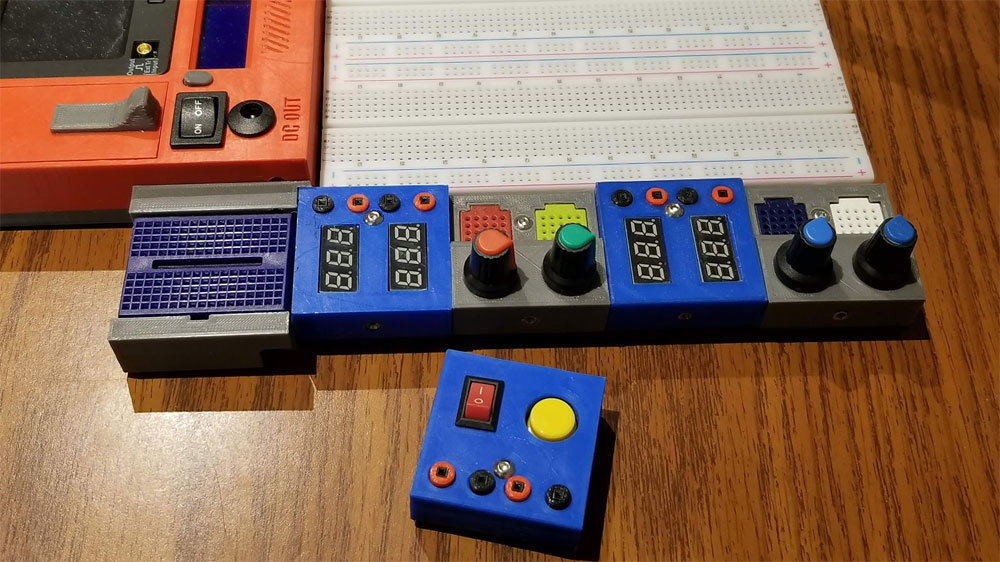 Modular Breadboard Kit V2 - small modules only (with STEP files) by ...