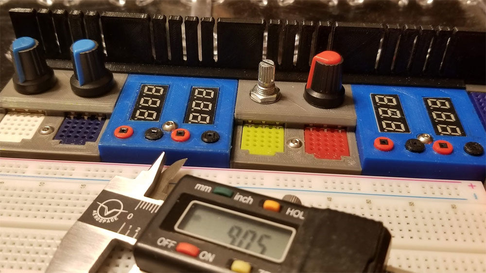 Modular Breadboard Kit V2 - small modules only (with STEP files) by ...