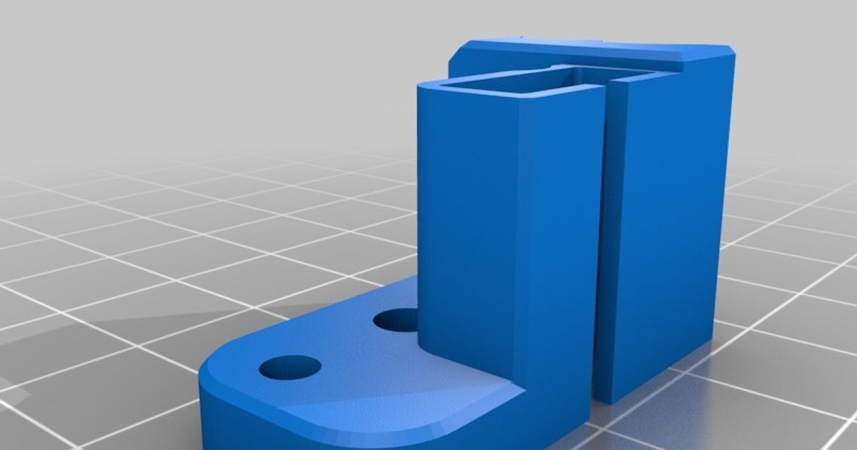 Adjustable BL-Touch sensor mount for Ender 3 and CR10 REMIX to use a 6 ...