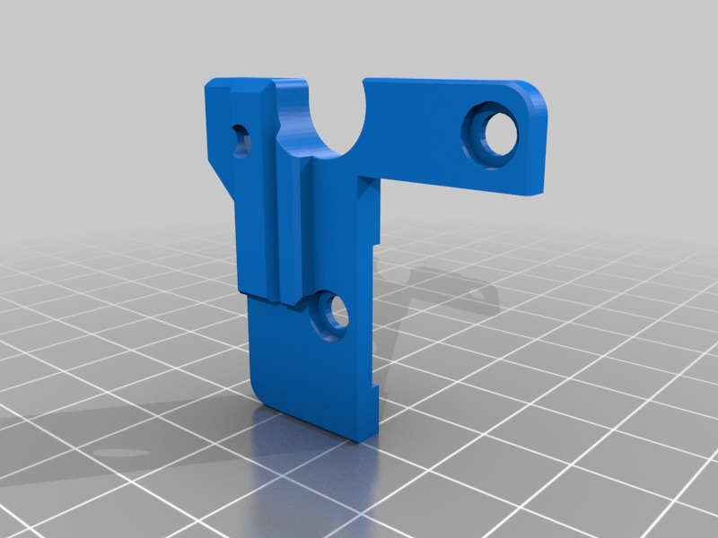 Adjustable BL-Touch sensor mount for Ender 3 and CR10 REMIX to use a 6 ...