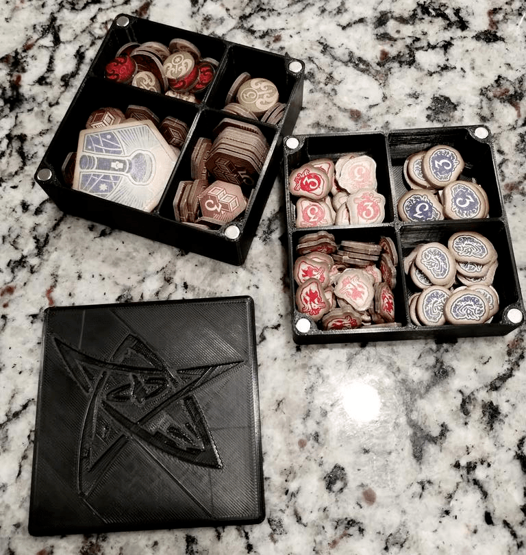 Arkham Horror LCG Magnetic Token Tray/Box by Ryan Perazzo | Download ...