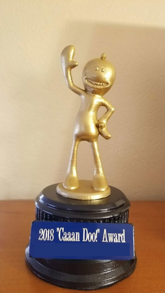 Trophy Base for 1" x 3" Plate, 2 versions (With STEP file) by ...