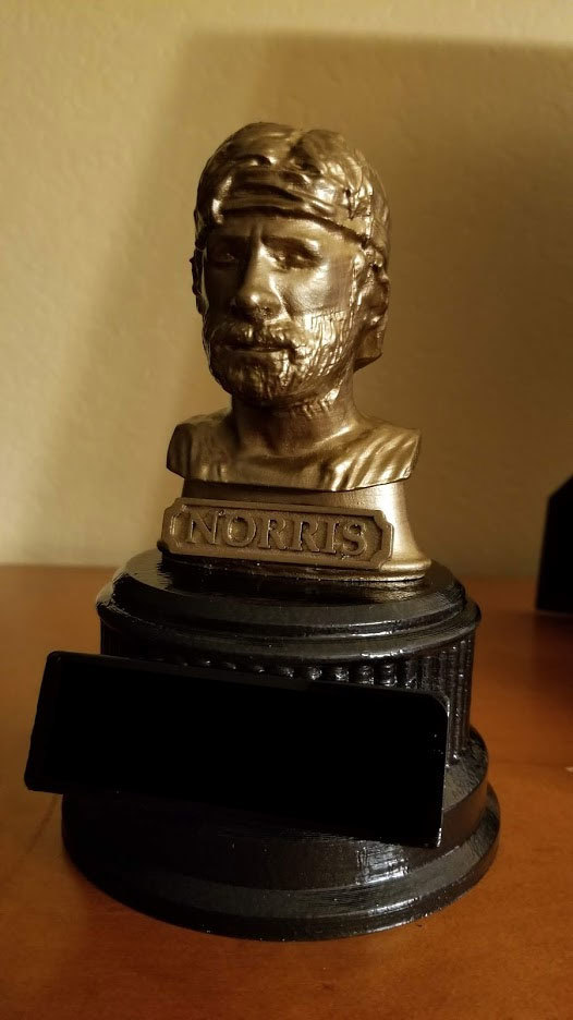 Trophy Base for 1" x 3" Plate, 2 versions (With STEP file) by ...