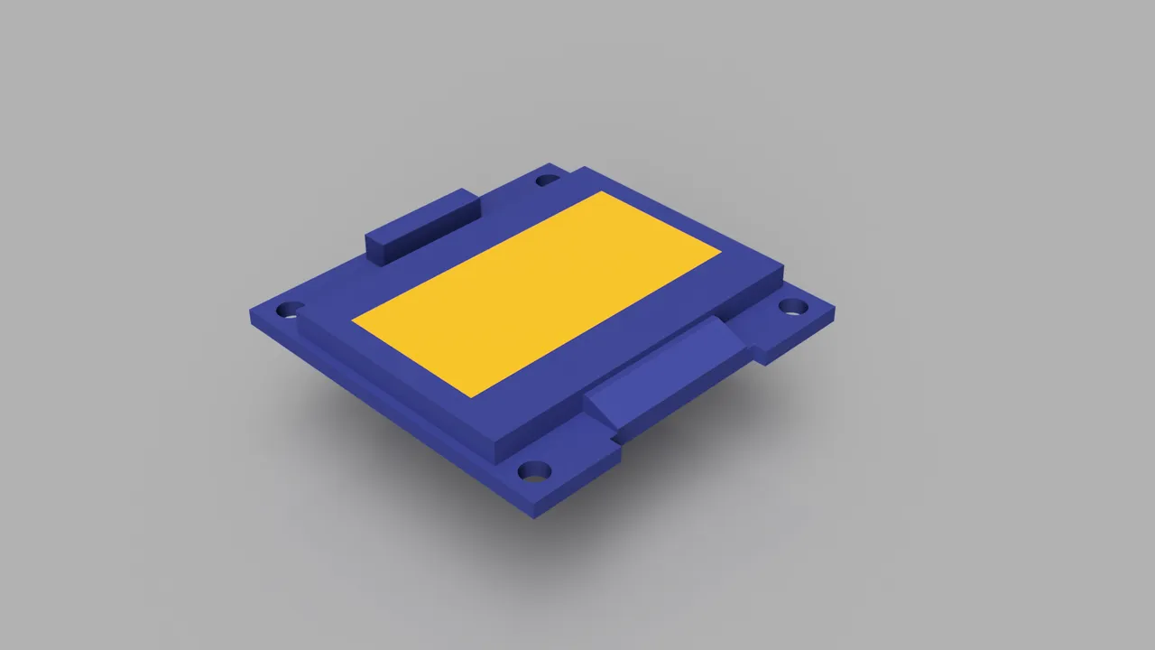 SSD1306 0.69" OLED Display by 3DMadLab | Download free STL model ...