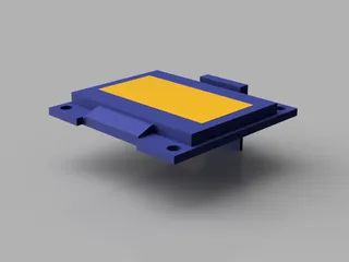 SSD1306 0.69" OLED Display by 3DMadLab | Download free STL model ...