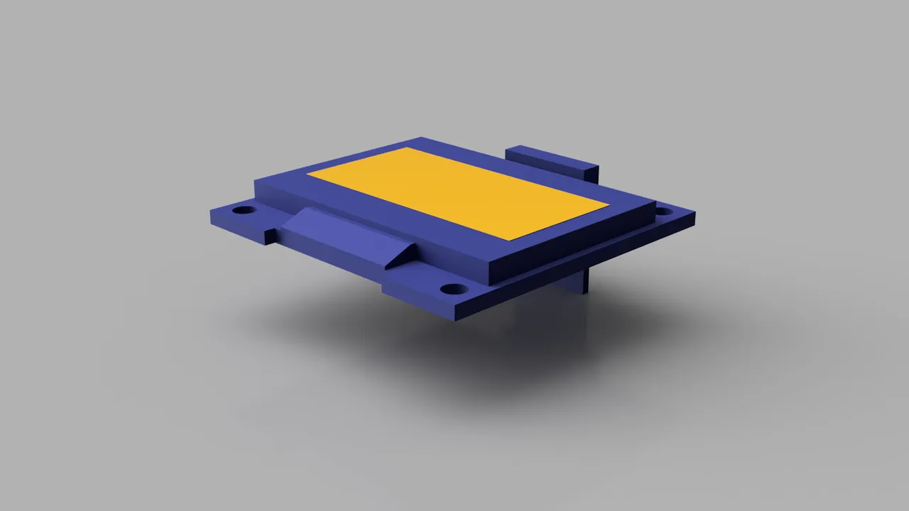 Ssd1306 0 69 Oled Display By 3dmadlab Download Free Stl Model