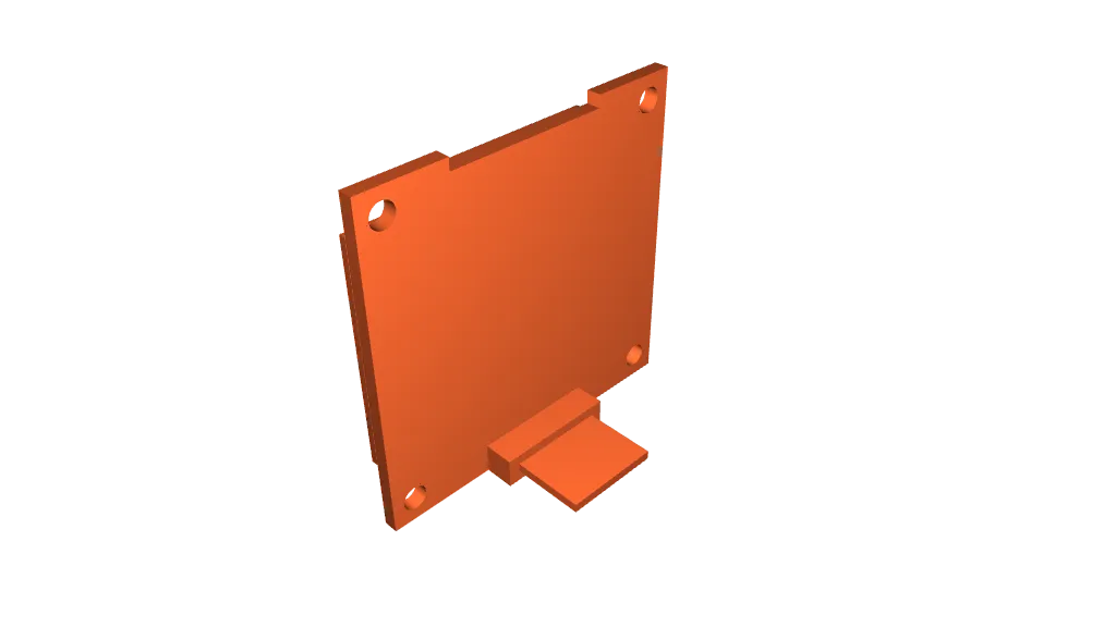 SSD1306 0.69" OLED Display by 3DMadLab | Download free STL model ...