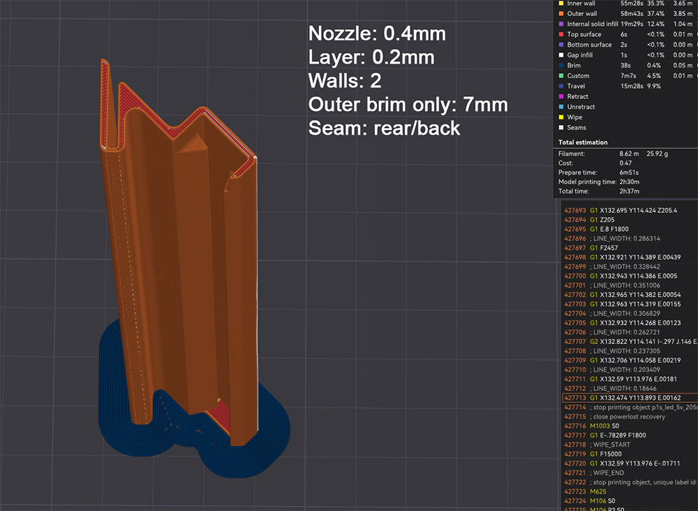 Bambu Lab P1P / P1S - 5V LED Light Upgrade - COB (USB or on PCB) par WS ...