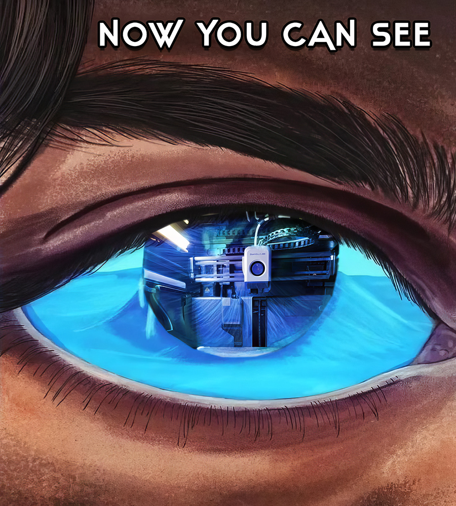 Bambu Lab P1P / P1S - 5V LED Light Upgrade - COB (USB or on PCB) par WS ...